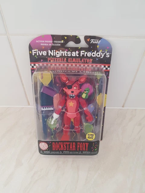 Rockstar Foxy Figure Five Nights At Freddys Fnaf Funko Pizzeria