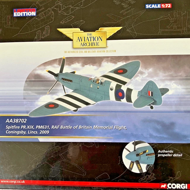 CORGI AVIATION ARCHIVE 1:72nd scale diecast Model ref : AA38702 ...