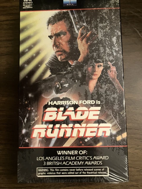 BLADE RUNNER VHS 1987 Nelson - Brand New Sealed Sci-fi With Watermarks ...