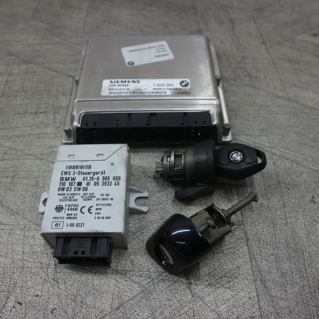 BMW E46 M3 Engine ECU Control Unit Module DME MSS54 5WK9319 SMG ...