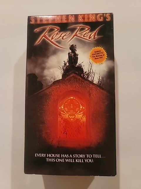 ROSE RED BY Stephen King VHS Set Of 2 2002 (Works) £9.12 - PicClick UK