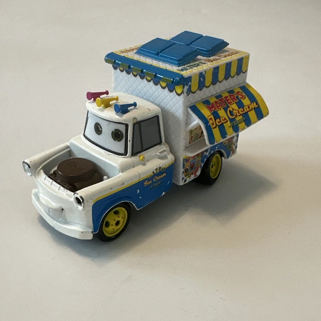 RARE ICE CREAM TRUCK MATER Mater Disney Cars Car 1:43 Diecast Toons ...