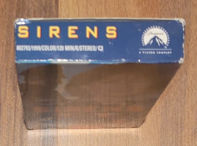 SIRENS VHS DANA Delaney Cop Drama Paramount Canada 1999 Former Rental ...