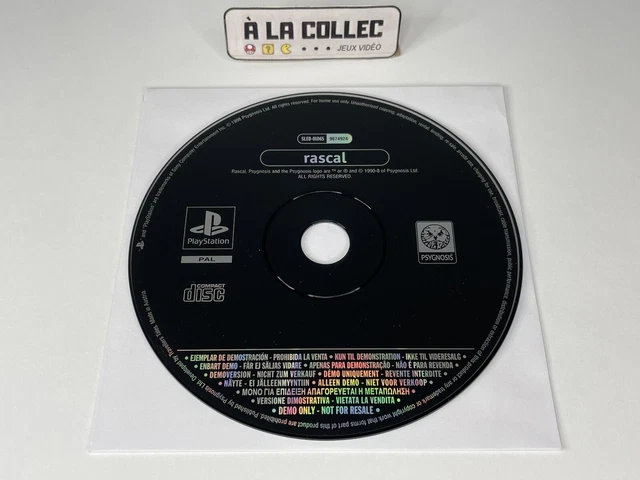 DEMO RASCAL - Sony Playstation PS1 (FR) - PAL - CD EUR 7,90 - PicClick FR