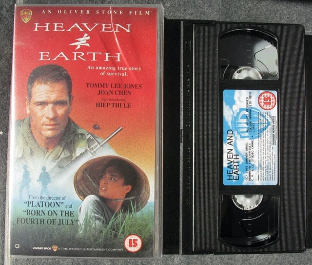 HEAVEN & EARTH VHS Tommy Lee Jones, Joan Chen £8.99 - PicClick UK