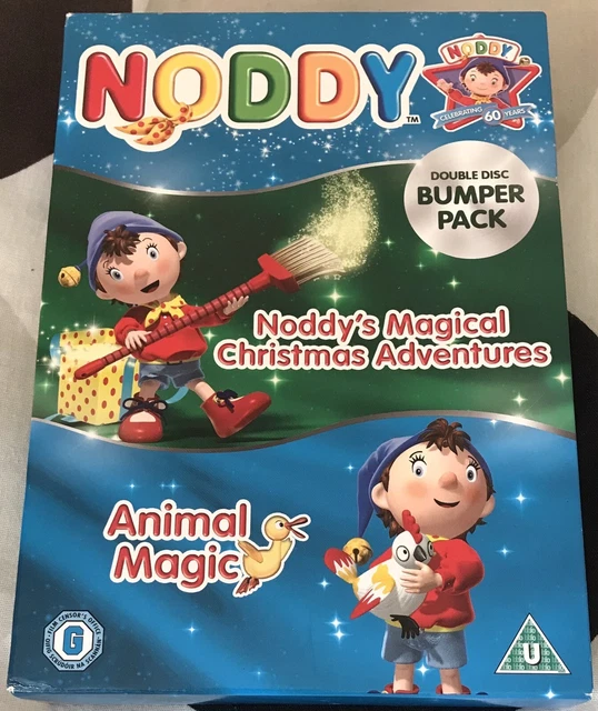 NODDY DVD NODDYS Magical Christmas Adventure & Animal Magic Bumper Rare ...
