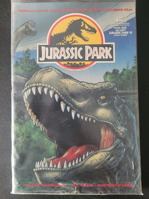 JURASSIC PARK TPB Graphic Novel Tpb Movie Adaptation Topps Comics ...