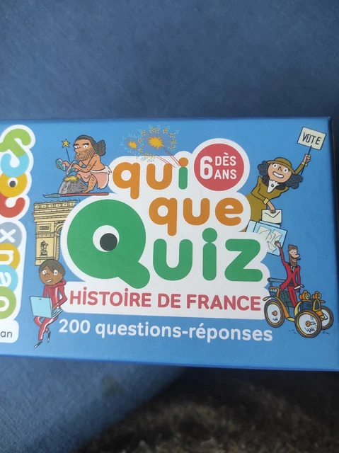 QUI QUE QUIZ - Histoire de France EUR 8,00 - PicClick FR