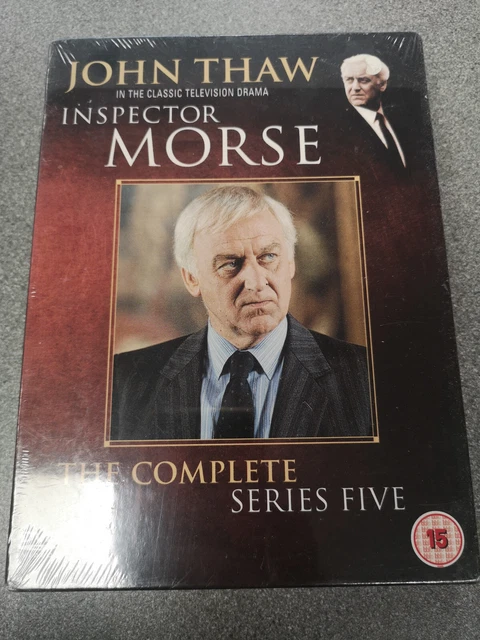 INSPECTOR MORSE: THE Complete Series 5 With John Thaw DVD Boxset New ...