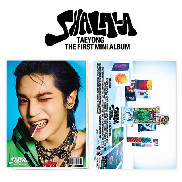 TAEYONG SHALALA 1ST Mini Album COLLECTOR Ver/CD+Foto Buch+2Karte+3Sticker+Poster EUR 30,23 ...