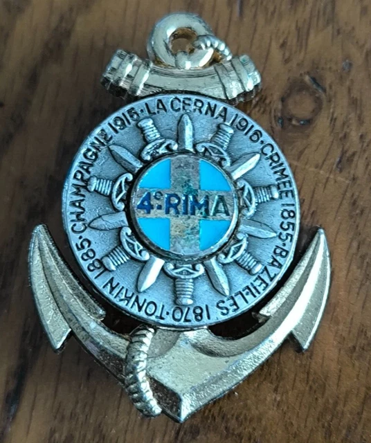 INSIGNE MILITAIRE 4° Régiment d'Infanterie de Marine Y Delsart H 763 /D35 EUR 7,00 - PicClick FR