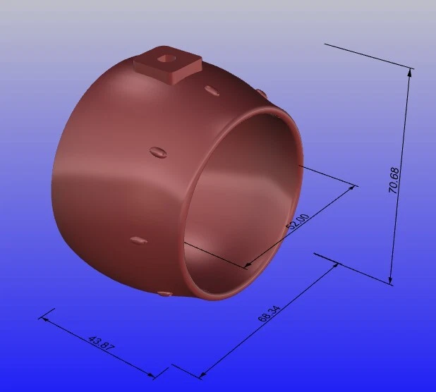 MODEL BOAT FITTINGS - Tug - Kort Nozzle (Steerable) for 60mm Prop. £18. ...