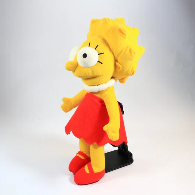 THE SIMPSONS LISA Simpson Plush Soft Toy Doll Official Toy Factory 2015 ...