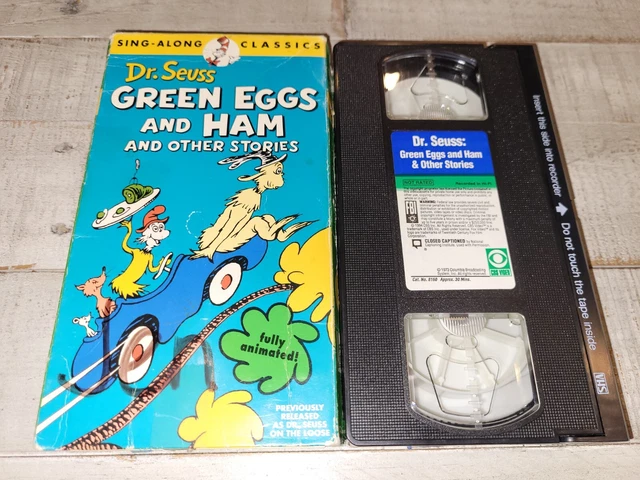 DR. SEUSS: GREEN Eggs and Ham and Other Stories (VHS, 1994) $16.25 ...