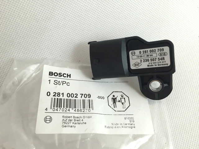 BOSCH CAPTEUR DE Pression D'Alimentation Pression 0281002709 EUR 67,29 ...