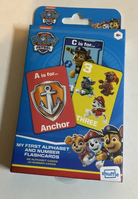 FLASHCARD ALFABETO PAW Patrol EUR 4,52 - PicClick IT