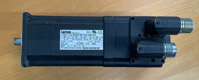 3~SERVO MOTOR SYNCHRONOUS Motor Lenze MCS 09H41-RS0P1-A14N-ST5S00N-R0SU ...