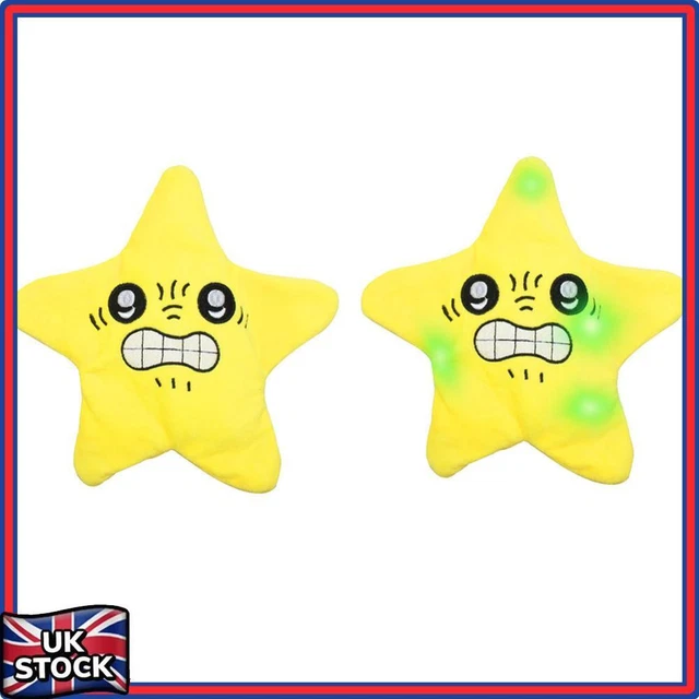 MOVING STAR PLUSH Toy Cute Stuffed Stars Toy Dancing Star Pendant for ...