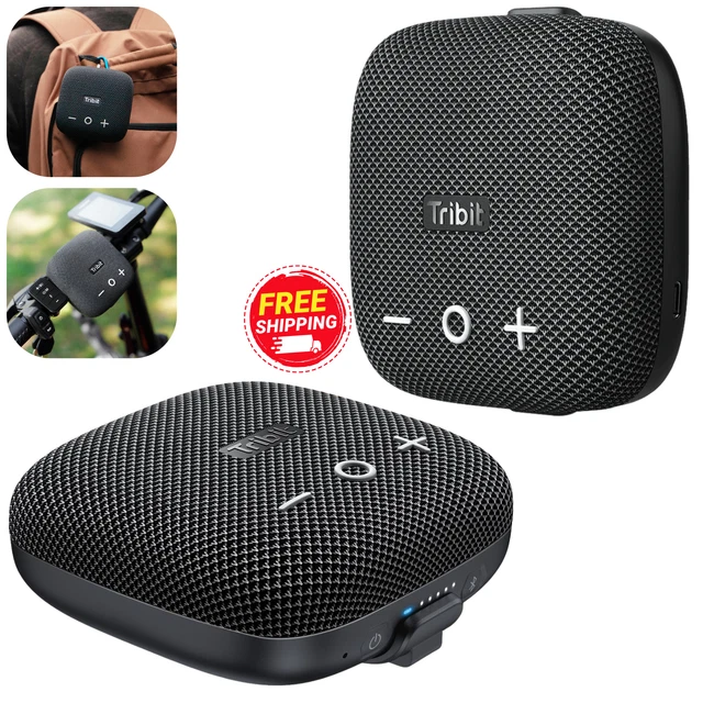 TRIBIT STORMBOX MICRO 2 Portable Bluetooth Speaker IP67 Waterproof ...