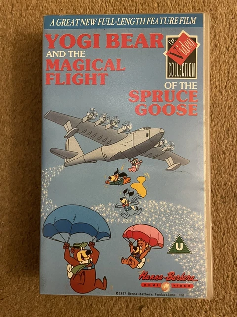 YOGI BEAR AND The Magical Flight of the Spruce Goose VHS Hanna Barbera ...