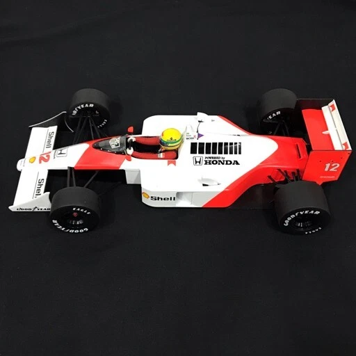 MINICHAMPS LANG 1/12 McLaren Honda MP 4/4 V6 Turbo Ayrton Senna 1988 ...