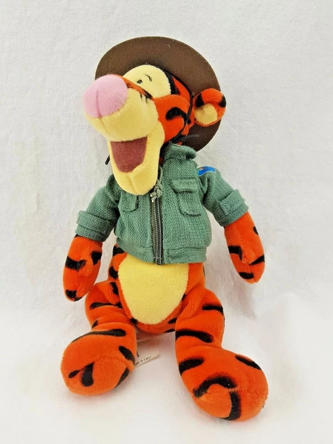 WALT DISNEY COMPANY Ranger Tigger Safari Plush Stuffed Animal 10" - B1 ...