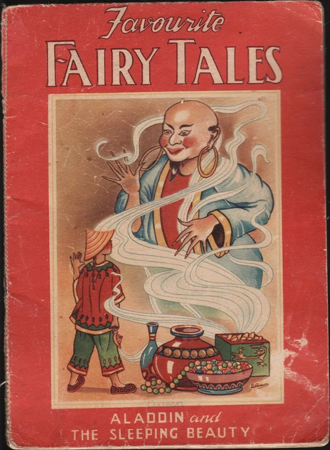 FAVOURITE FAIRY TALES : ALADDIN & SLEEPING BEAUTY vintage Australia ...