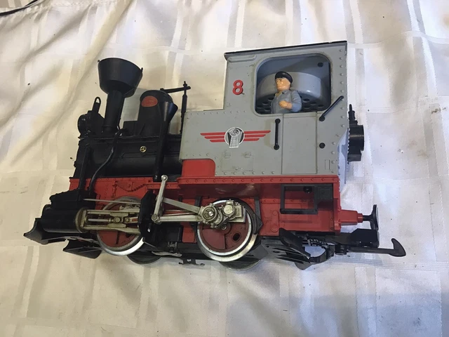 LGB G GAUGE 20212.9 Stainz Cab Steam Tank Locomotive Grey/Red May Have ...