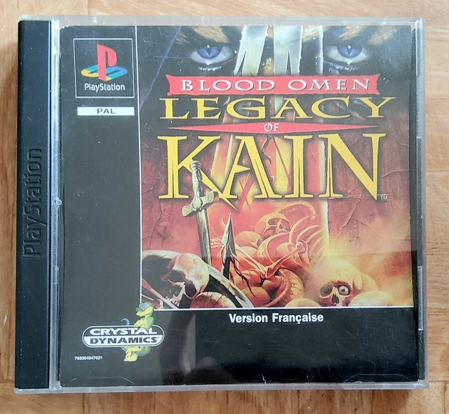 BLOOD OMEN LEGACY of kain playstation 1 EUR 49,00 - PicClick FR