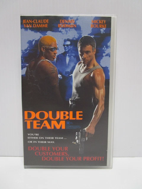 DOUBLE TEAM, JEAN-CLAUDE Van Damme, VHS Tape, Vintage Cassette Video ...