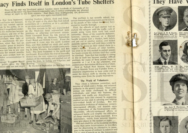 1940 WW2 MAGAZINE ELSPETH HENDERSON Roosevelt HURRICANE BOMBER Helen ...