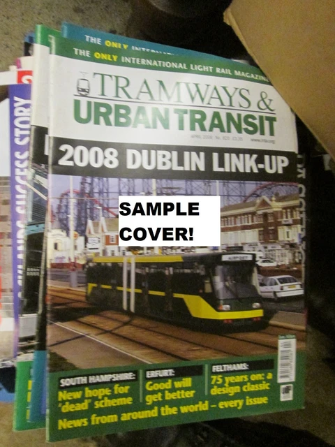 TRAMWAYS & URBAN Transit - LRTA Magazine - Full Year 2014 (12 issues ...