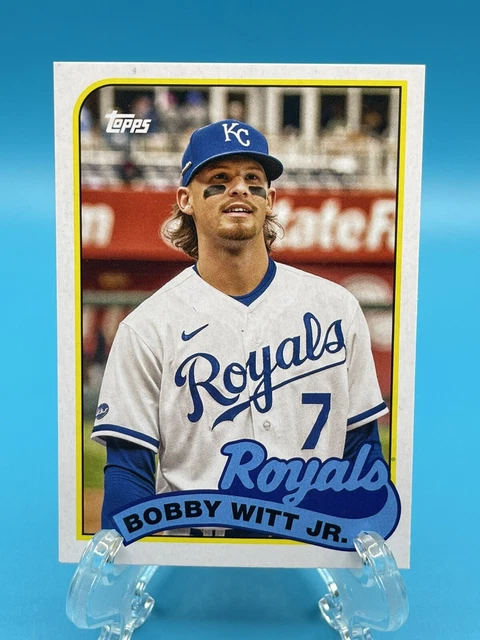 BOBBY WITT JR George Brett Topps 2023 Archives 1989 Doubleheader Royals ...