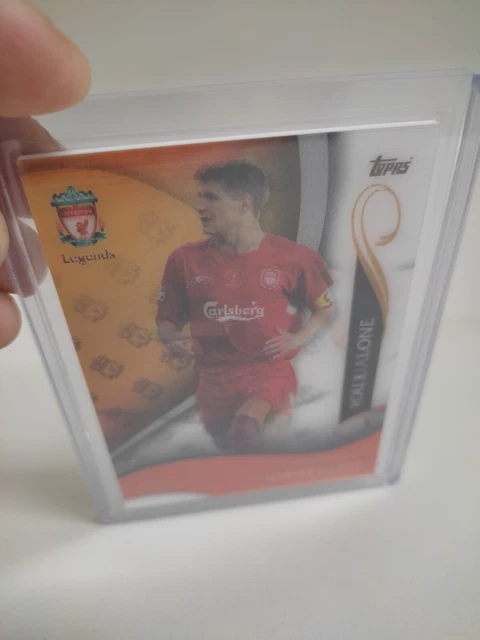 TOPPS LIVERPOOL LINEAGE 2023 - Mappa 3D Steven Gerrard Harvey Elliott ...