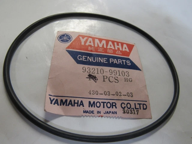 NOS YAMAHA BRAND O-ring RX50 TT500 YZ100 YZ125 YZ250 YZ360 93210-99103 ...