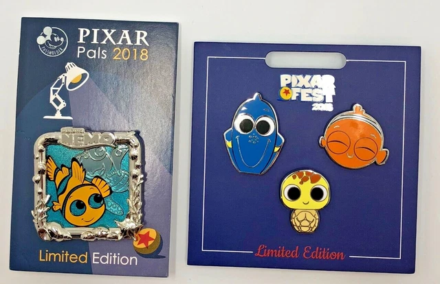 DISNEYLAND FINDING NEMO Dory Squirt Pins LE Passholder AP Pixar Fest ...