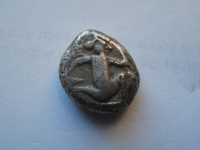 ANCIENT PERSIA ARCHAEMENID Empire Silver Siglos Warrior-King Punch ...