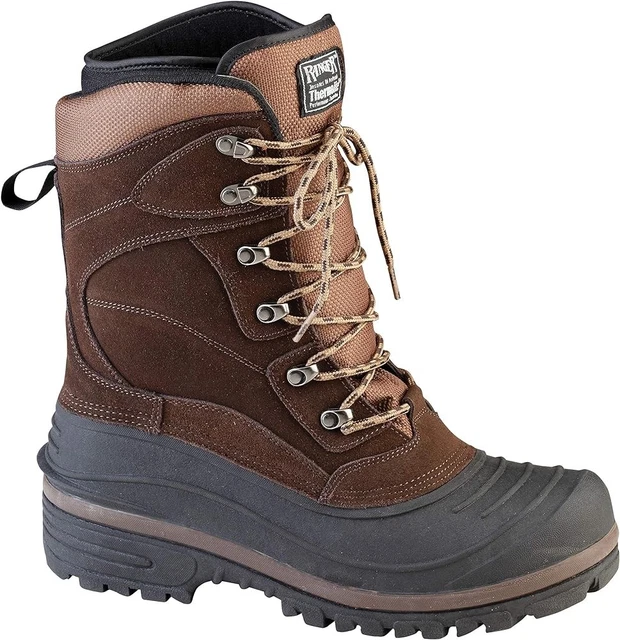 RANGER MEN'S APUN Insulated Snow Boots Chocolate Brown/Otter - RP613 ...