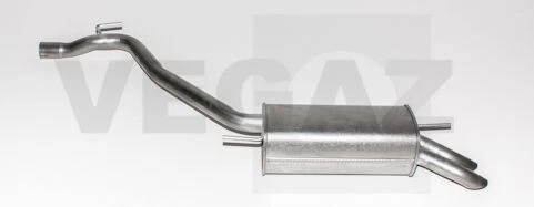 VEGAZ SILENCIEUX ARRIÈRE Pot d'Échappement VS-348AT arrière 7 EUR 85,22 ...