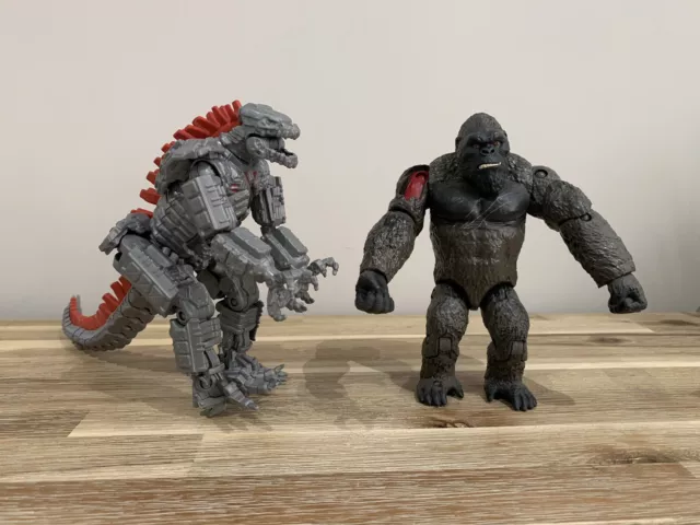 MONSTERVERSE GODZILLA VS. Kong Mechagodzilla And King Kong Figures 6 ... MONSTERVERSE GODZILLA VS. Kong Mechagodzilla And King Kong Figures 6 ...