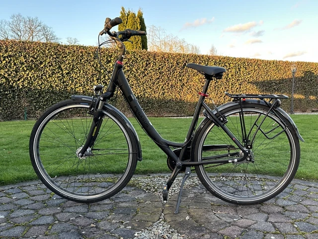 PEGASUS SOLERO SL7 - schwarz - Rahmenh.: 50 cm - wie neu- 7 Gang - Rücktritt EUR 299,00 ...