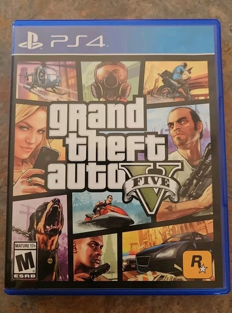 GRAND THEFT AUTO V GTA5 - Sony PlayStation 4 PS4 2014 Rockstar EUR 9,55 ...