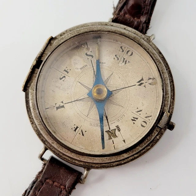 WW1 WRIST COMPASS, British Army Officers Equipment £150.00 - PicClick UK