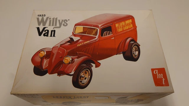 AMT 1933 WILLYS Van - 1/25 Scale Model Kit Collection Lot £21.95 ...