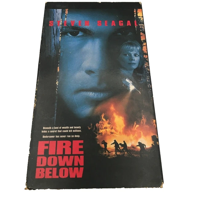 FIRE DOWN BELOW 1998 VHS Tape Steven Seagal £7.09 - PicClick UK