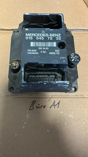 MERCEDES-BENZ W202 W124 Engine Control Unit Ignition ECU 0155457232 ...