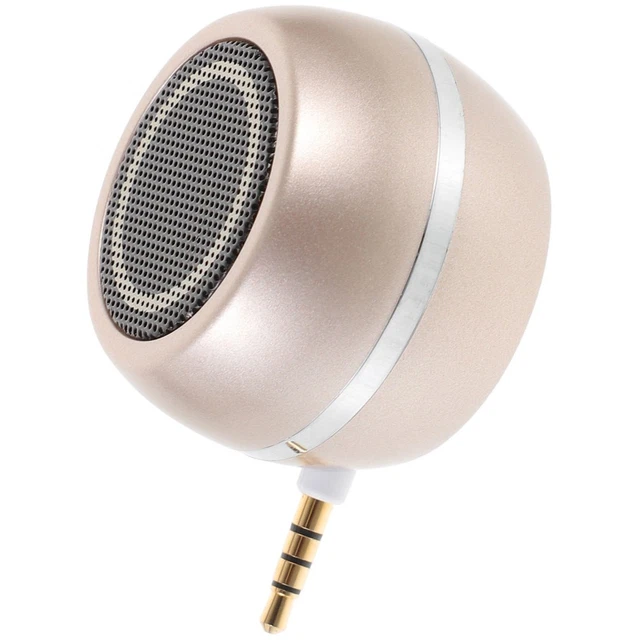 WIRED SPEAKER 3.5MM AUX Input USB Rechargeable Desktop Speaker ...