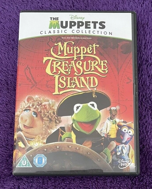 DISNEY MUPPET TREASURE Island DVD 2006 Classic Collection FREE UK P&P ...
