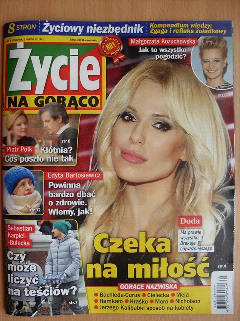ZNG 9/2016 DODA,BEN Stiller,Jack Nicholson,Romina Power & Al Bano,Tori ...