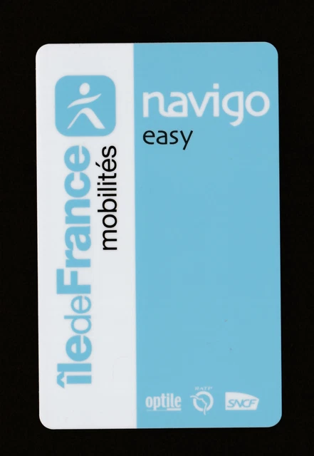 TICKET DE MÉTRO de Paris (Version turquoise) Carte Navigo Easy RATP/SNCF EUR 5,00 - PicClick FR